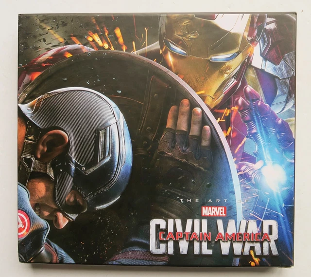 THE ART OF Civil War Captain America *S&D* HC Marvel Graphic Novel ...