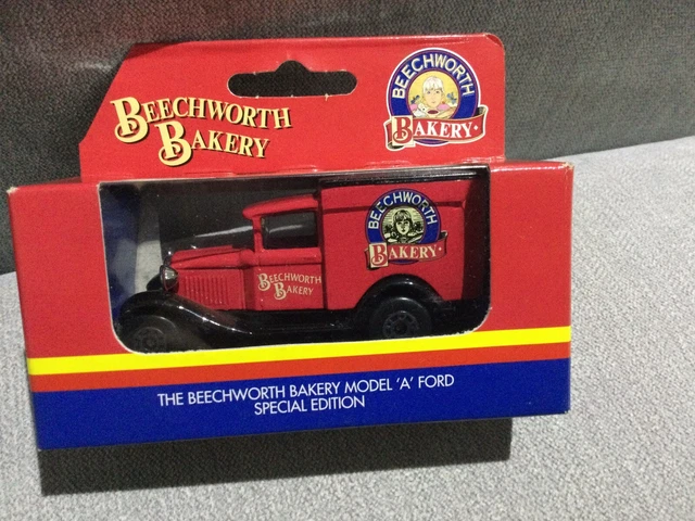 MATCHBOX 038 MODEL A Ford Van Red Beechworth Bakery AUS Promo $30.00 ...