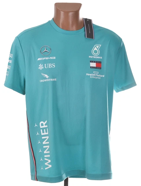 BNWT MERCEDES AMG Petronas Champions Formula 1 Fan Shirt 2020 M £41.99 ...