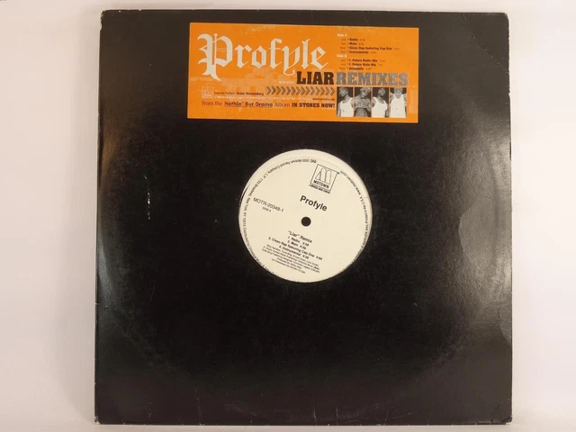 PROFYLE LIAR - REMIX (284) 7 pistes promotionnel 12 pouces manche ...