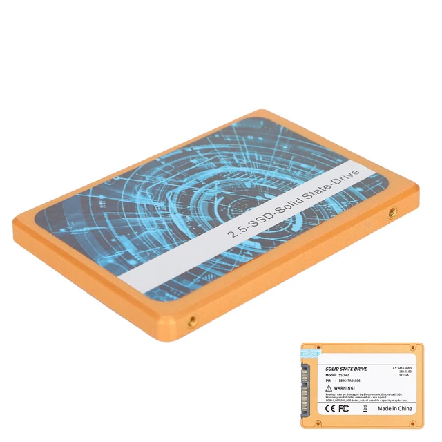BU KING 2.5INCH SSD Golden High Speed Plastic Hard Drive For Desktop ...