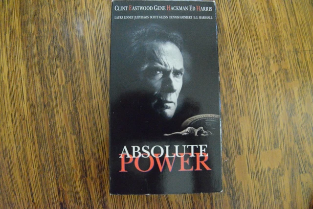 ABSOLUTE POWER VHS 1997 Clint Eastwood Gene Hackman, one owner £2.97 ...