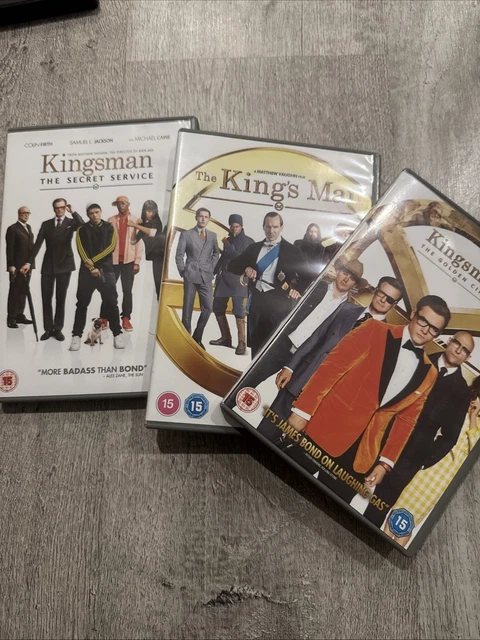 THE KINGSMAN COLLECTION DVD (2022) Samuel L. Jackson, Vaughn (DIR) cert ...