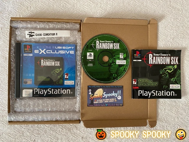 TOM CLANCYS RAINBOW Six PS1 - UK PAL GC CIB - High Quality Packing ...