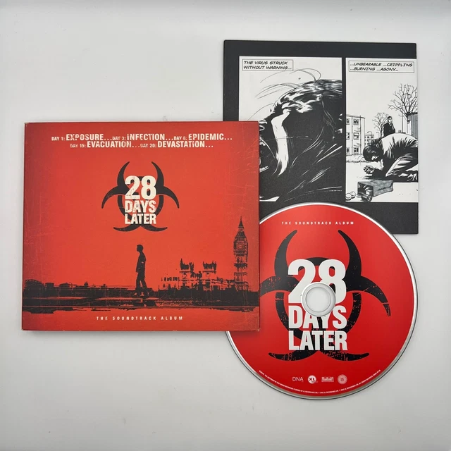28 DAYS LATER - Original Soundtrack CD 2002 John Murphy Brian Eno VGC ...