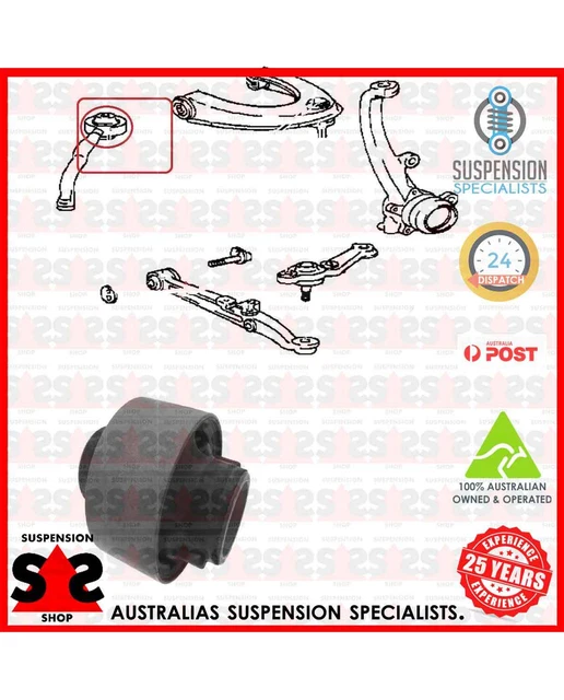 LOWER FRONT AXLE Mounting, Control/Trailing Arm Suit TOYOTA Mark II 2.5 EUR 35,41 - PicClick FR