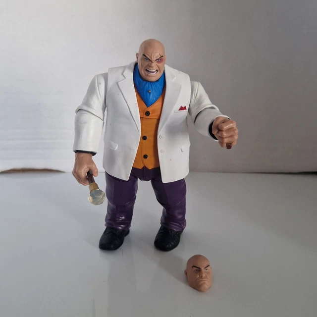MARVEL LEGENDS KINGPIN megafig Retro Vhs Spider-man Animated Figure £70 ...