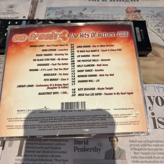 SO FRESH: THE Hits of Autumn 2006 by Various Artists (CD, 2006) Disc ...