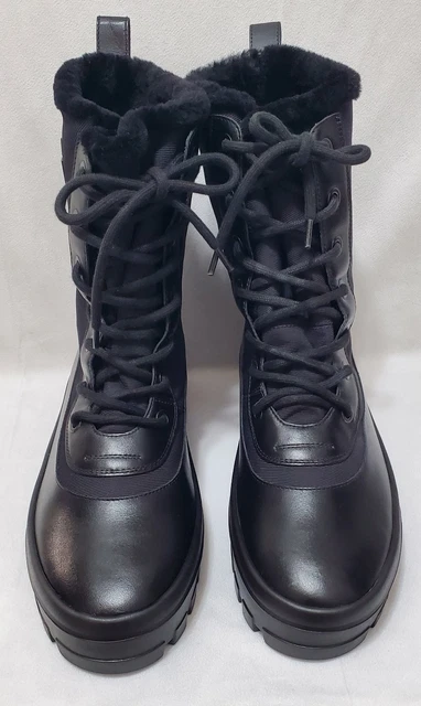 MACKAGE HERO M Shearling Lined Winter Black Men's Boots Size 42 US Size ...