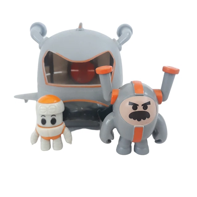 RARE GO JETTERS Grand Master Glitch Magazine Figure Grim HQ Vehicle ...