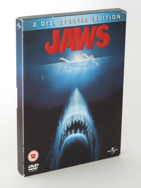 JAWS 2-DISC SPECIAL Edition 30th Anniversary DVD in Slipcase, Universal ...