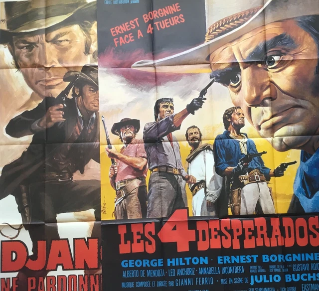 AFFICHES DE CINÉMA : WESTERN Original Vintage Movie Posters (Wayne, McQueen) EUR 18,00 - PicClick FR