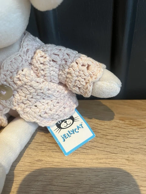 JELLYCAT RARE AND Retired Chroshetta Mouse New with Tags Soft Toy £33. ...