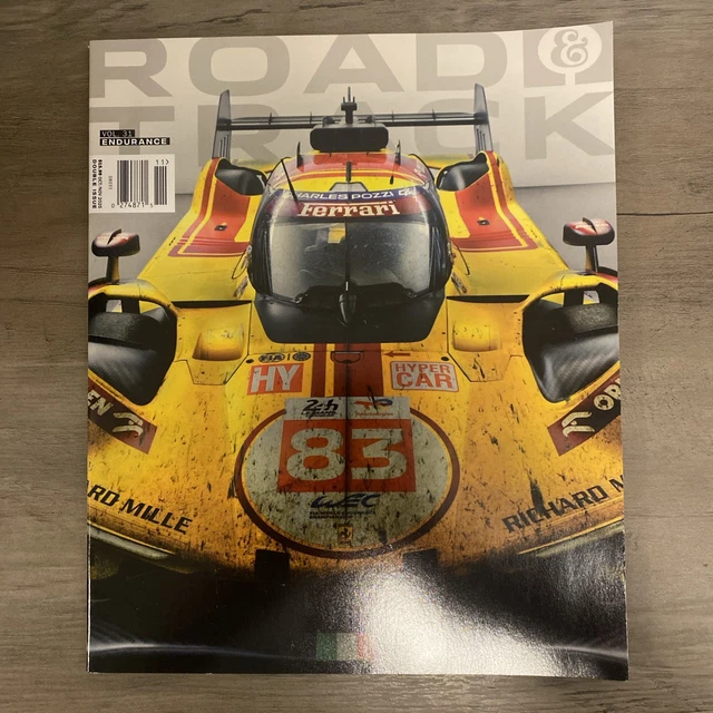ROAD & TRACK Magazine 2025 Endurance Volume 31 $15.99 - PicClick CA