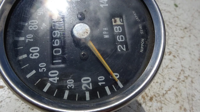 KAWASAKI TRIPLE H2 750 Mach III IV 750cc H2C Nippon Seiki Speedo ...