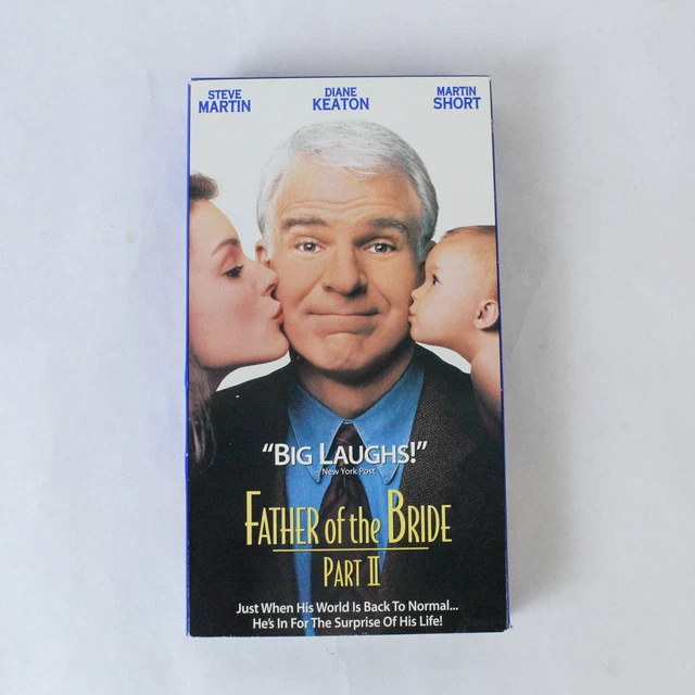FATHER OF THE Bride Part II VHS 1995 Steve Martin Touchstone Comedy £6. ...