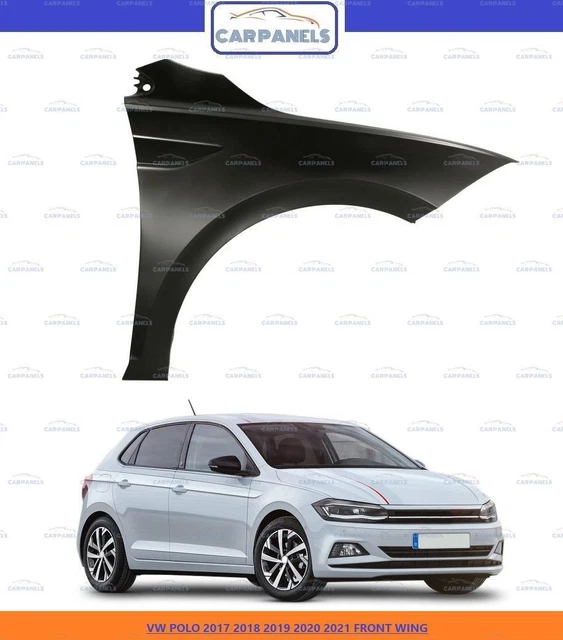 VW POLO FRONT Wing Right 2017 2018 2019 2020 2021 Driver Side 2G0821106 ...