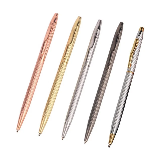 LUXURY METAL SIGNATURE Ballpoint Pen Black Ink Business Writing Office ...