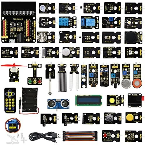 45 SENSORS STARTER Kit for BBC Microbit V2.2 V2 V1.5,2c,OLED Display ...