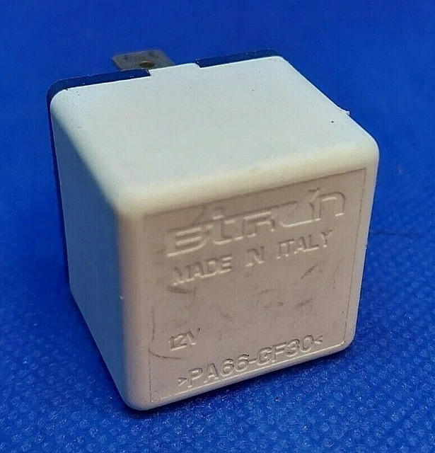 BITRON WHITE RELAY 12V 4-pin - PA66 GF30 EUR 8,18 - PicClick IT