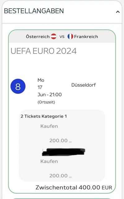 Osterreich Frankreich Dusseldorf Tickets