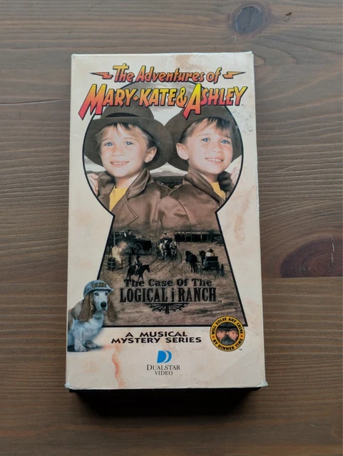 ADVENTURES OF MARY-KATE Ashley Logical i Ranch VHS Vintage 1994 Movie £ ...