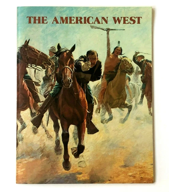 1977 THE AMERICAN West Magazine Cowboy Indian Horse Grand Canyon Custer ...