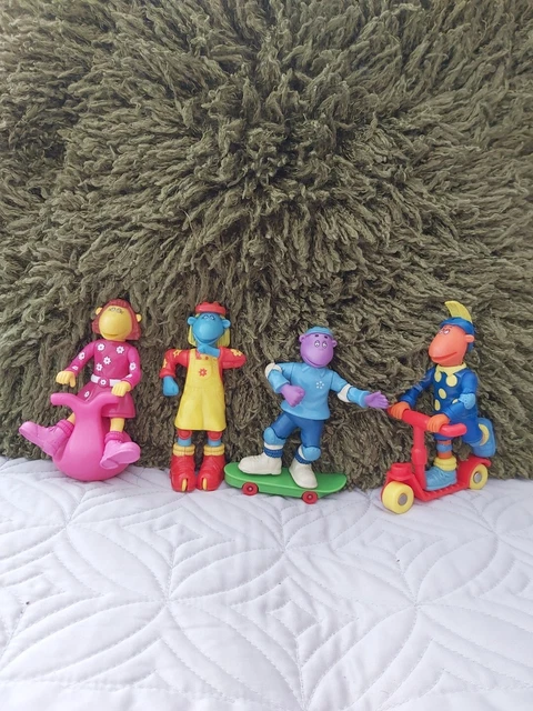 COMPLETE SET MCDONALDS Happy Meal Plastic Tweenies MILO JAKE FIZZ ...