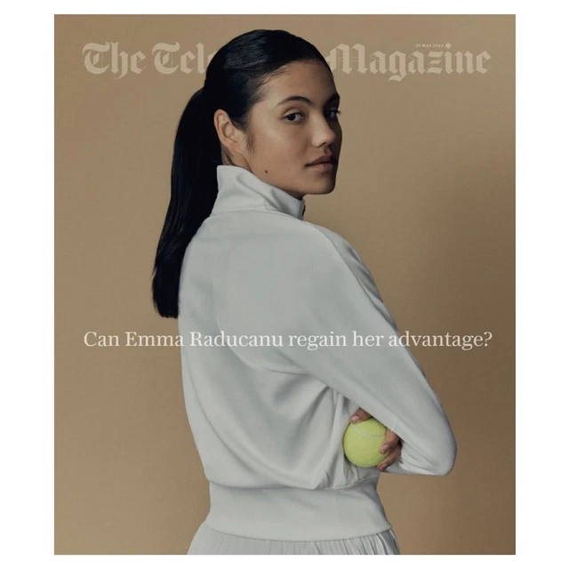 TELEGRAPH MAGAZINE 28/05/2022 FONCTION DE COUVERTURE EMMA RADUCANU EUR ...