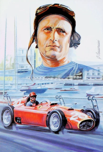 CARTOLINA FERRARI I Campioni del Mondo di Giovanni Cremonini ...