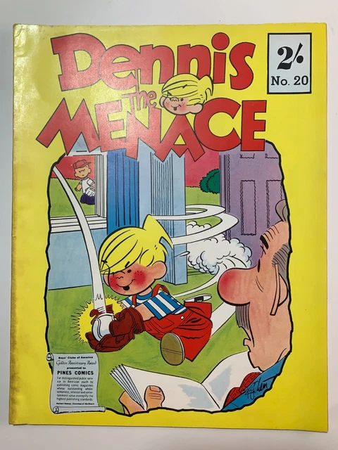 RARE AUSTRALIA PRINT Comics ! Dennis the Menace no. 20 -1959 £32.61 ...