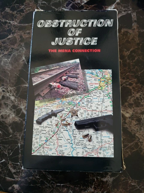 OBSTRUCTION OF JUSTICE - The Mena Connection (VHS, 1998) FBI Corruption ...