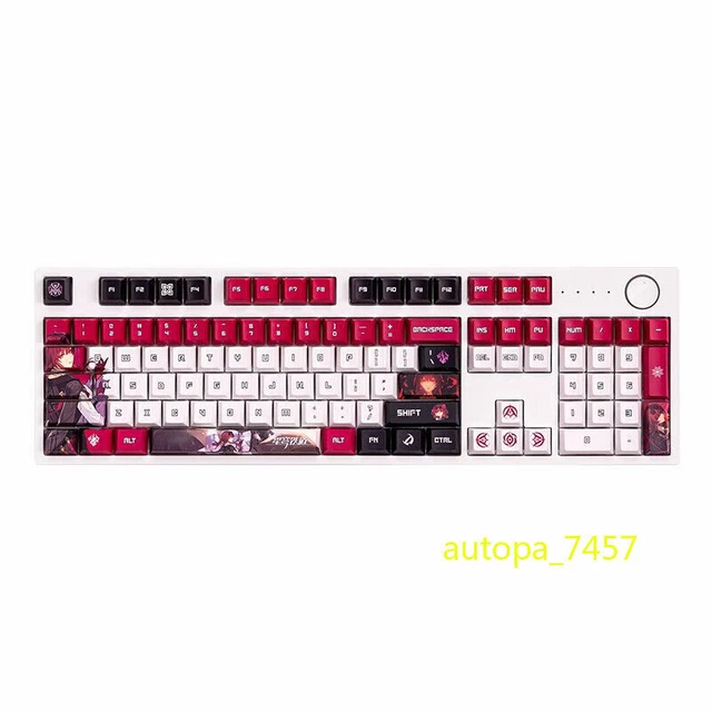 KAFKA HONKAI: STAR Rail For Mechanical Keyboard PBT Keycaps Gifts Key ...