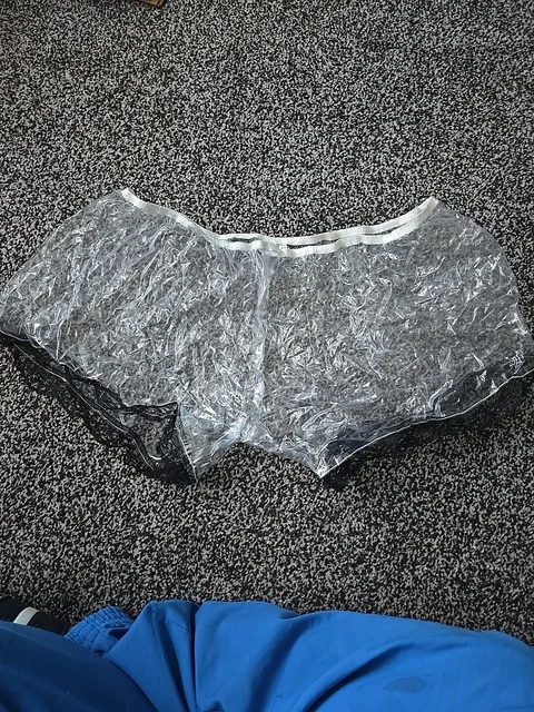 ADULT FRILLY SISSY Plastic Pants Incontinence ABDL Littlespace £6.00 ...