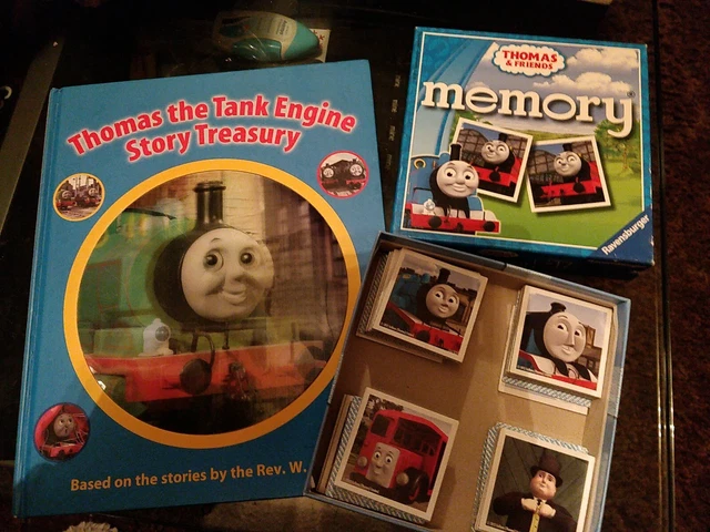 THOMAS THE TANK Engine Story Treasury Book NEW,And Used Memory Game £5. ...