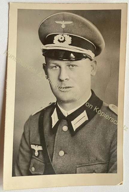 ORIG FOTO AK Offizier Bremmer Wehrmacht 17. Infanterie Division ...