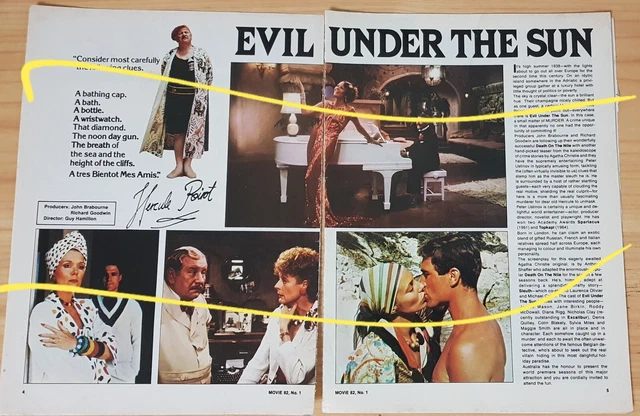 1981 10 PAGE article + photos on Evil Under The Sun, Mommie Dearest ...
