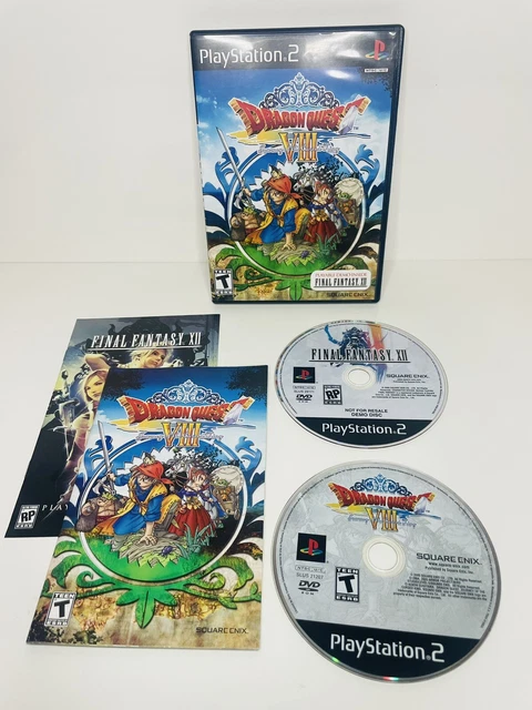 DRAGON QUEST VIII: Journey of the Cursed King (Sony PlayStation 2 PS2 ...