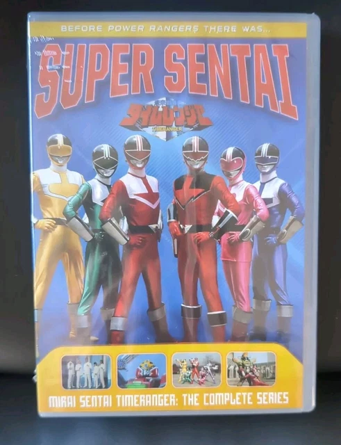 POWER RANGERS: MIRAI Sentai Timeranger Complete Series (DVD) Shout ...