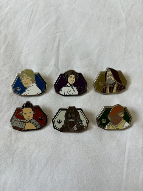 STAR WARS HEROES / Hidden Disney Cast 2023 Pins - Complete Set £60.00 ...