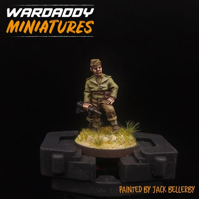 PRO PAINTED 28MM Bolt Action dirty dozen major reisman ww2 wardaddy ...