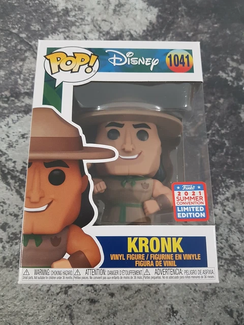 DISNEY EMPEROR’S NEW Groove Kronk Scout Leader 1041 Pop Vinyl SDCC 2021 ...