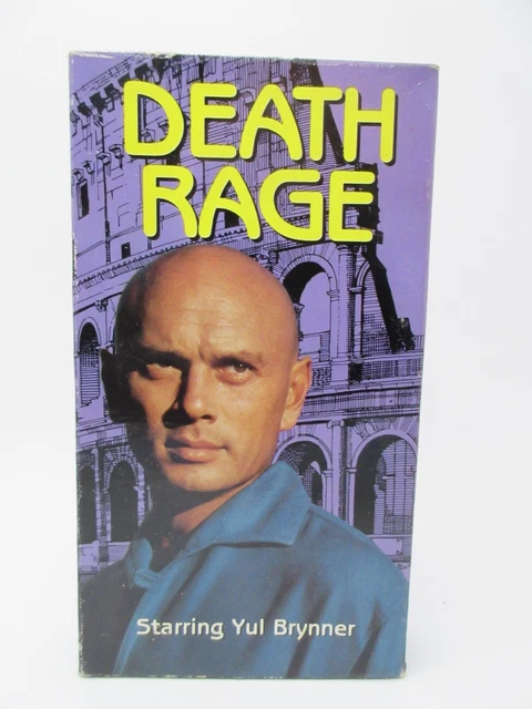 1991 VHS TAPE Death Rage Yul Brynner $17.99 - PicClick CA