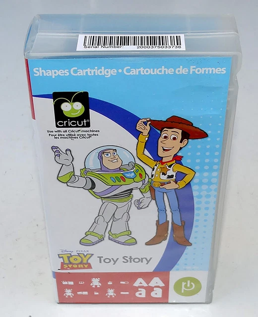 TOY STORY CRICUT Shapes Cartridge w/ Overlay -Link Status Unknown ...