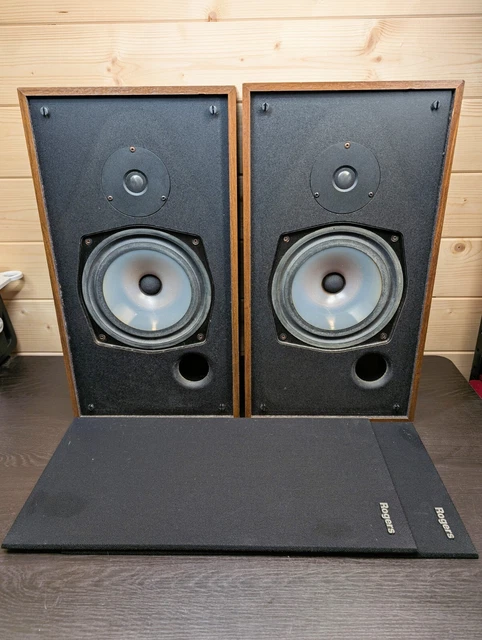 ROGERS LS6A AUDIOPHILE Vintage Speakers 200W Made In UK Matched Serial ...