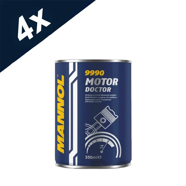 4X350ML MANNOL MOTOR Doctor Anti Friction Engine Oil Additive Stop ...