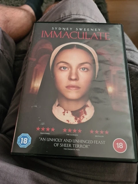 IMMACULATE 2024 DVD Creepy Scary Horror Movie Dark Twisted Gore Sick ...