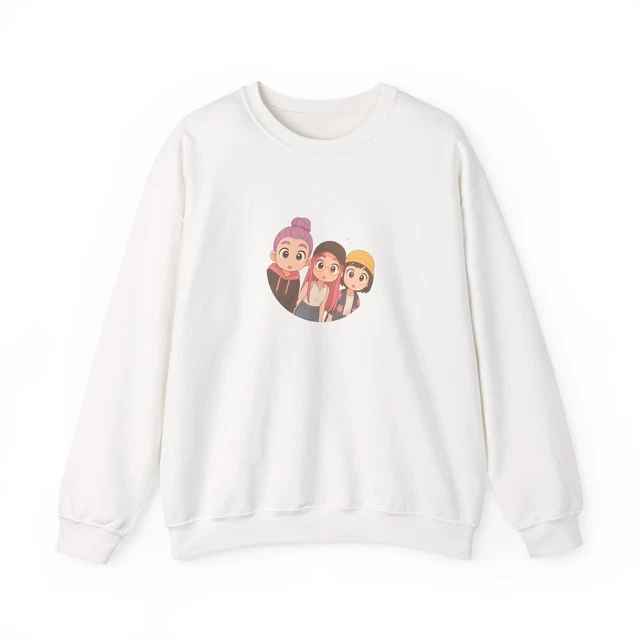 K-POP DEMON HUNTERS Huntrix Girls Rumi Mira Zoey Crewneck Sweatshirt $57.38 - PicClick CA
