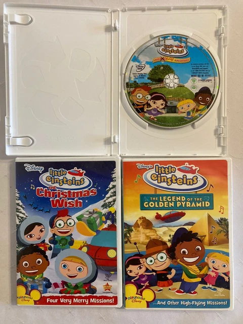 DISNEY'S LITTLE EINSTEINS DVD Huge Adventure Xmas Wish Legend of Golden ...