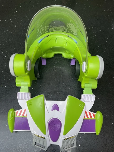 DISNEY PIXAR TOY Story Buzz Lightyear Space Ranger Jet Pack Helmet ...